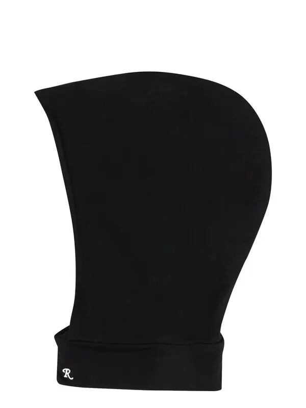 Raf Simons Embroidered-logo Balaclava - Black