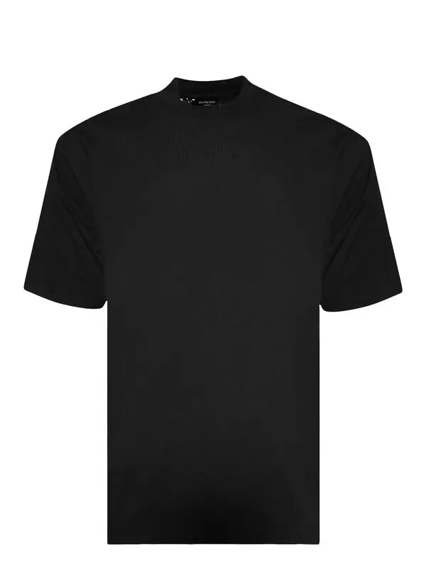 Balenciaga Distressed T-shirt - Black