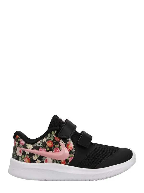Nike Star Runner 2 Vintage Floral Tdv Sneakers - Black