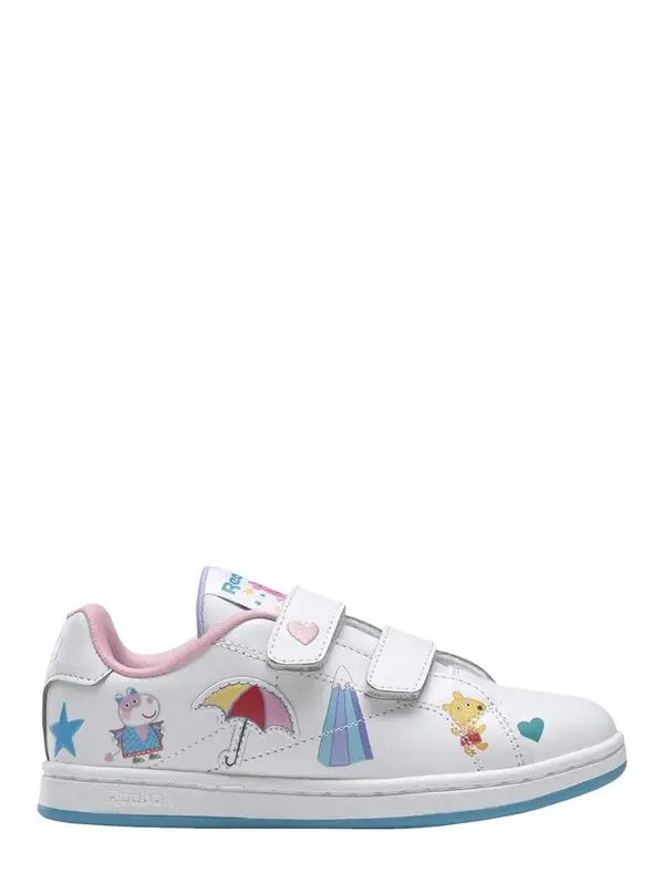 REEBOK Peppa Pig X Royal Complete Cln 2 J 'suzy Sheep, Candy Cat And Teddy' Sneakers - White
