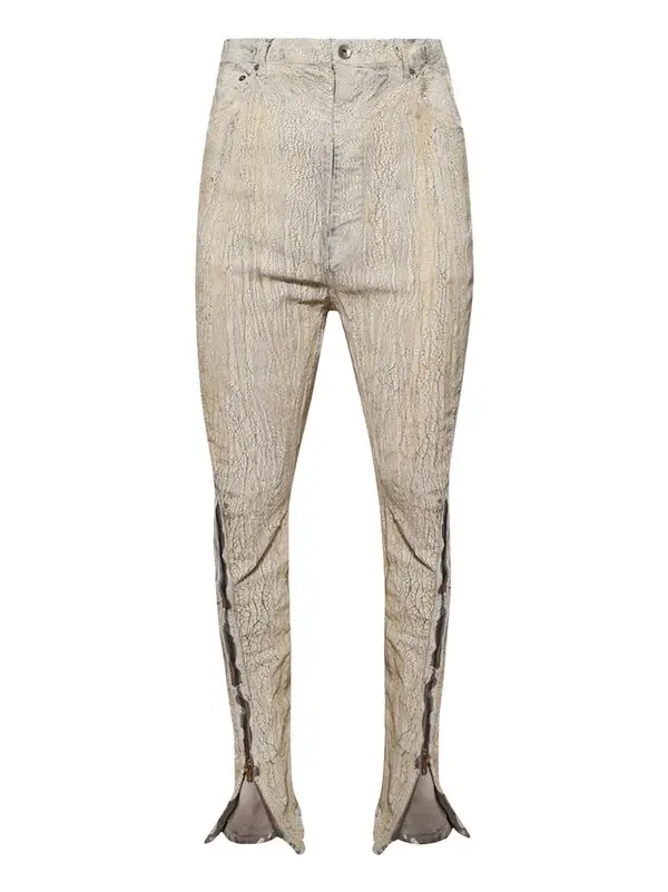 Rick Owens Bolan Banana Pants - White