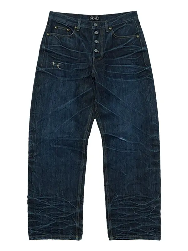 THUG CLUB Naval Warfare Jeans - Blue