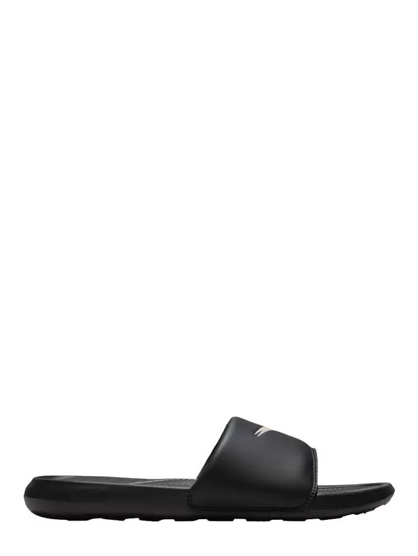 Nike Victori One Slide Double Swoosh - Black