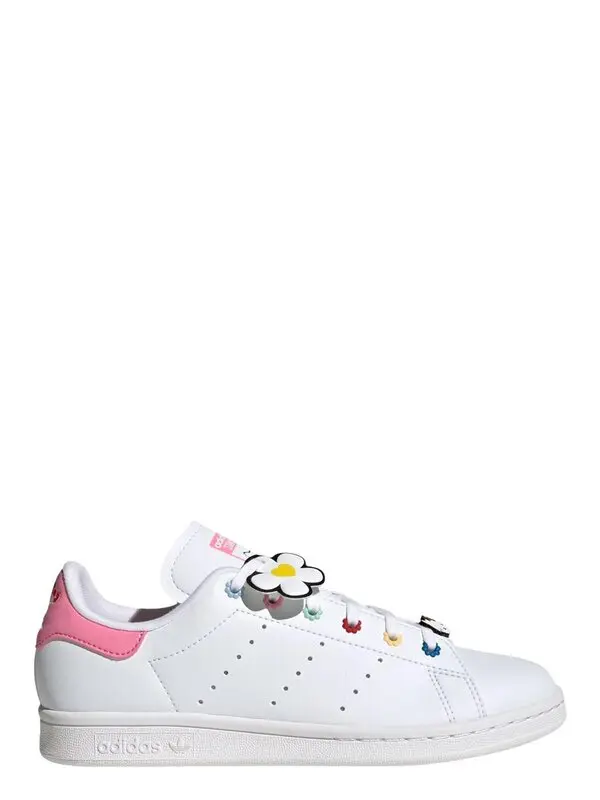 Adidas Hello Kitty X Stan Smith J 'floral Beads' Sneakers - White