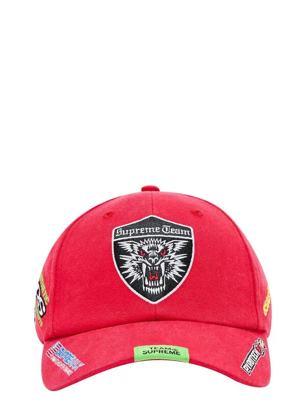 Supreme Racing Team 6-panel Hat - Red