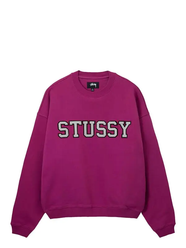 StÜssy Relaxed Oversized Crewneck - Pink