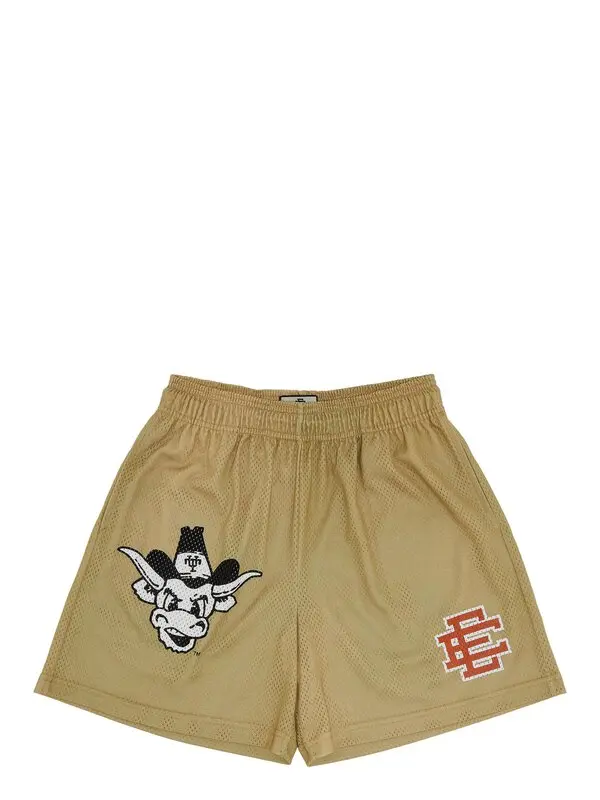 ERIC EMANUEL X University Of Texas Basic Shorts - Brown