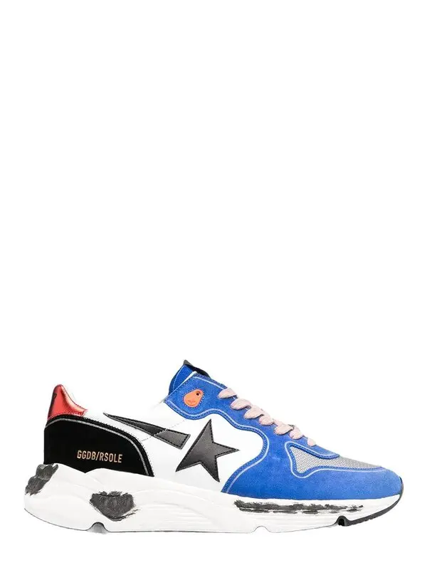 GOLDEN GOOSE Running Sole Sneakers - Blue