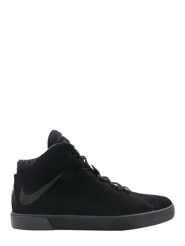 Nike Lebron 12 Nsw Lifestyle Qs 'lights Out' Sneakers - Black