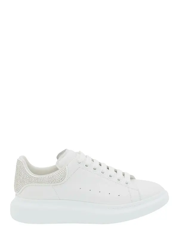 Alexander McQueen Oversized Studded Sneakers - White