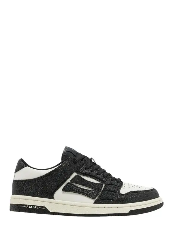 Amiri Skel Top Low Sneakers - Black