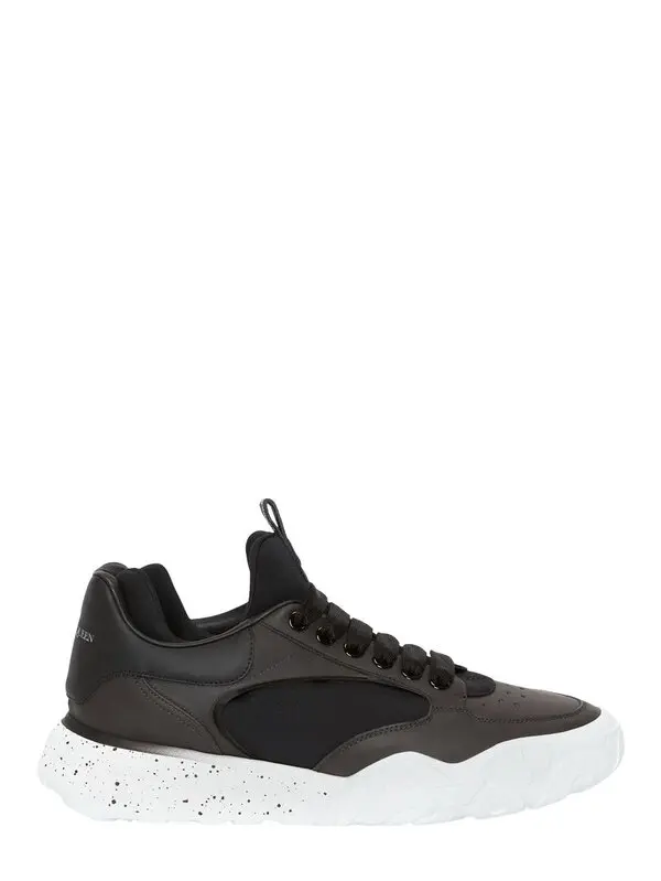 Alexander McQueen Court Tech Trainer - Black