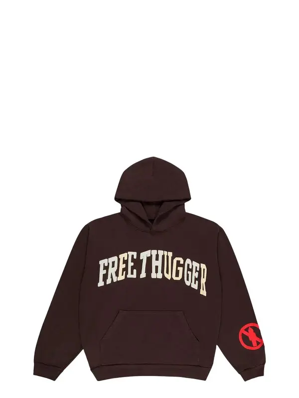 CACTUS PLANT FLEA MARKET X Cactus Jack Travis Scott Free Thugger Hoodie - Brown