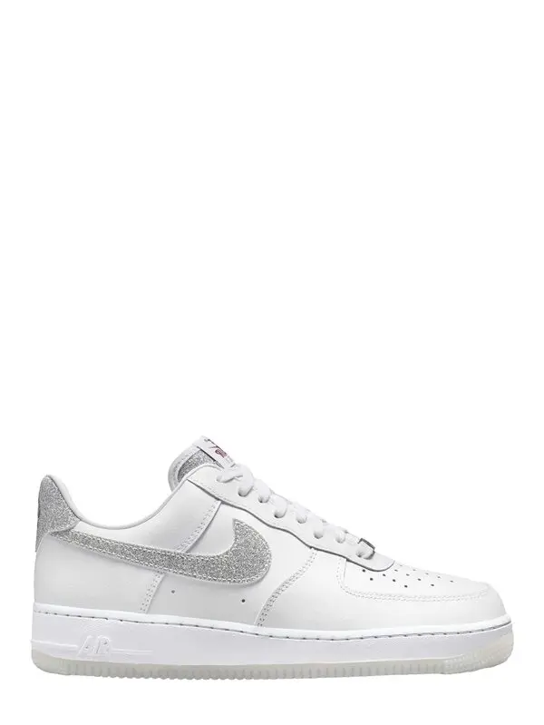 Nike Air Force 1 '07 Lx Glitter Swoosh Sneakers - White