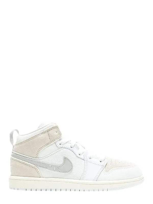 JORDAN 1 Mid Se Craft Ps Sneakers - White