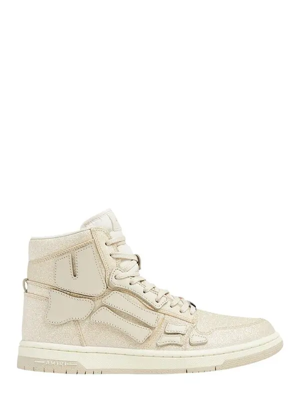 Amiri Skel Top High Sneakers - Tan