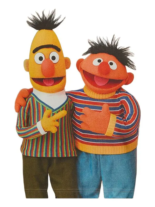 Kith X Sesame Street Bert & Ernie T-shirt - Brown