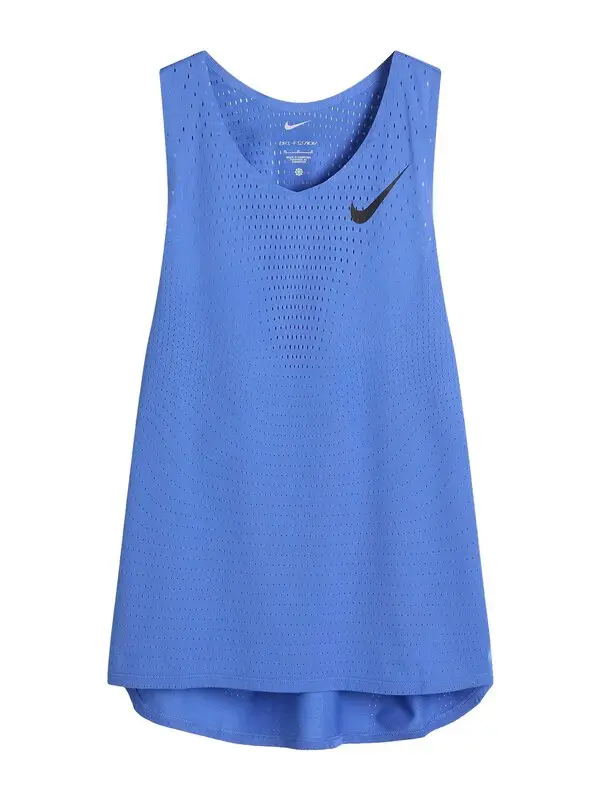 Nike Aeroswift Dri-fit Adv Running Singlet - Blue