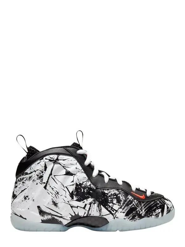 Nike Little Posite One Bp 'shattered Backboard - White