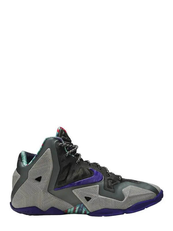 Nike Lebron 11 Gs 'terracotta Warrior' Sneakers - Grey