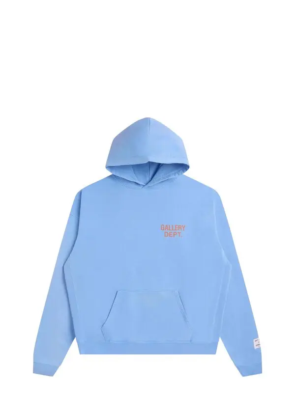 GALLERY DEPT. 90s Gd Logo Hoodie - Blue