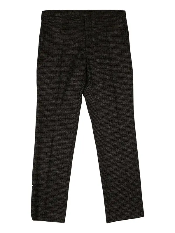 Raf Simons Redux Ankle Zip Slim Fit Trousers - Black