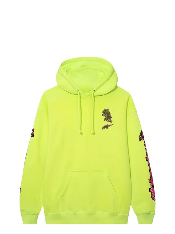 ANTI SOCIAL SOCIAL CLUB X Alpine Stars Track Hoodie - Yellow