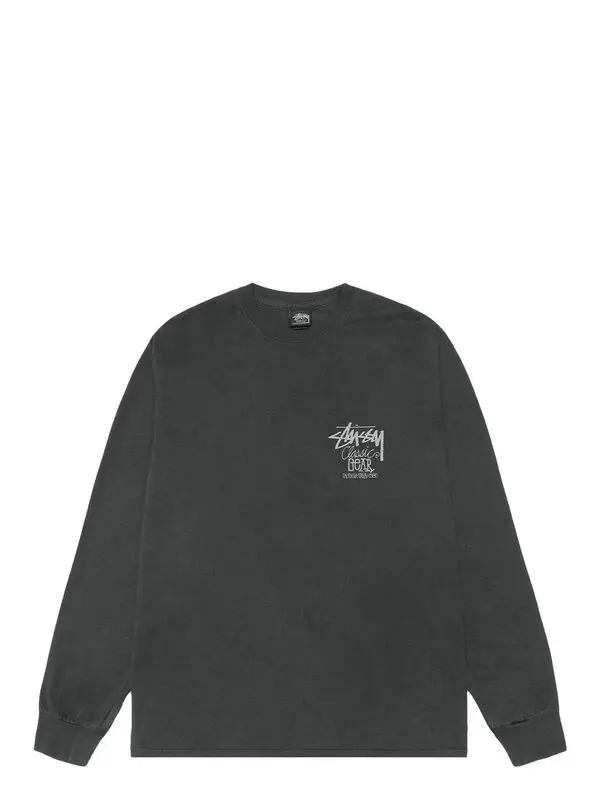 StÜssy Classic Gear Long-sleeve Tee - Black