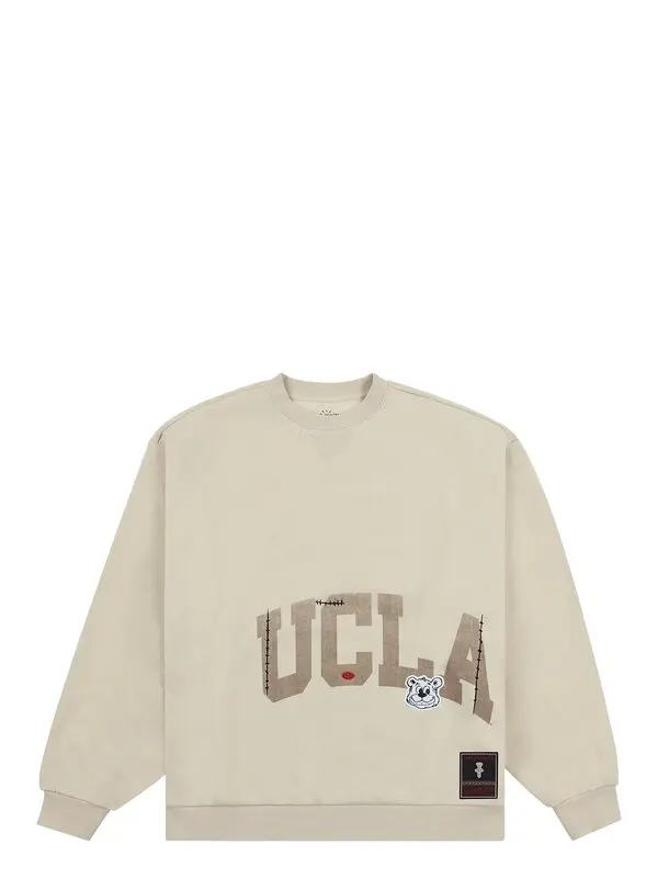 CACTUS JACK BY TRAVIS SCOTT Cactus Jack X Mitchell & Ness Ucla Crewneck - Tan