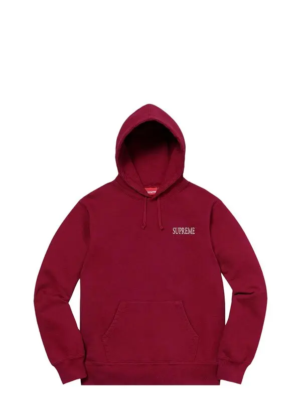 Supreme Decline Hooded Sweatshirt - Red