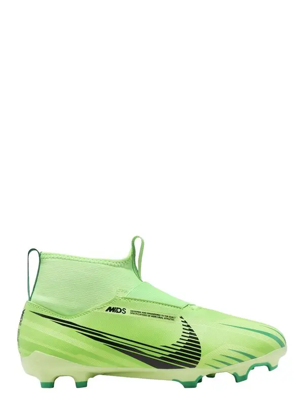Nike Zoom Mercurial Superfly 9 Academy Mds Fg Gs Soccer Cleats - Green