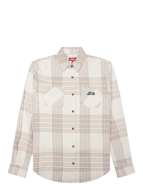 ICECREAM Long-sleeve Plaid Shirt - Multicolor
