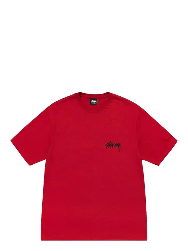 StÜssy 8 Ball Fade Tee - Red