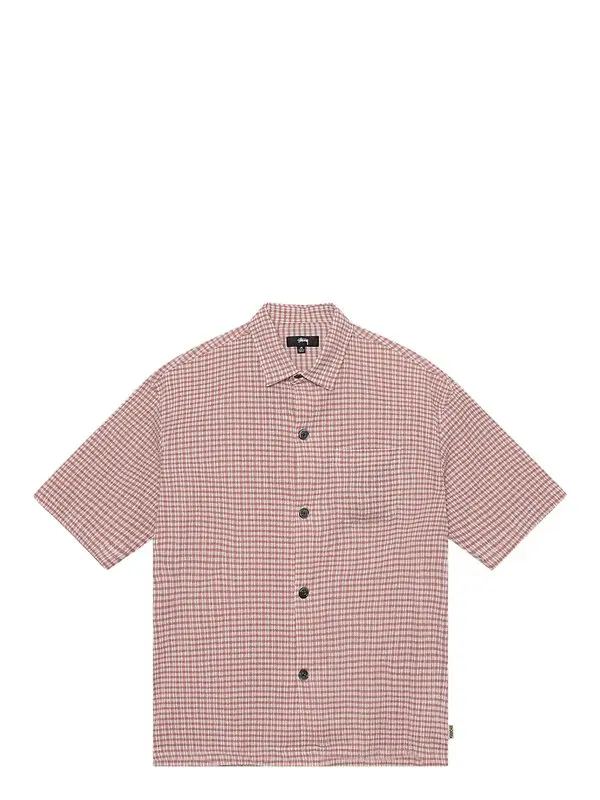 StÜssy Wrinkly Gingham Short-sleeve Shirt - Multicolor