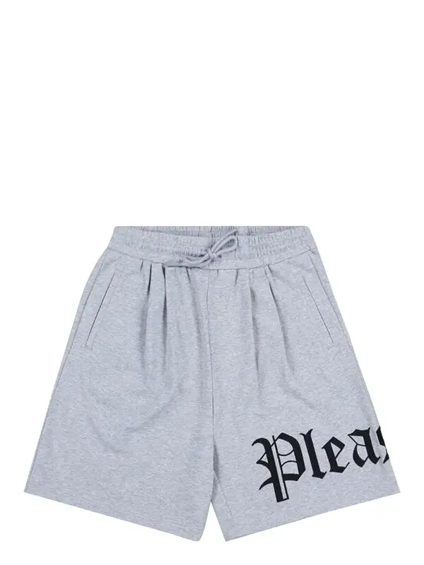 PLEASURES Oe Wide Shorts - Grey
