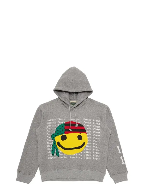 DENIM TEARS Cactus Tears Hoodie - Grey
