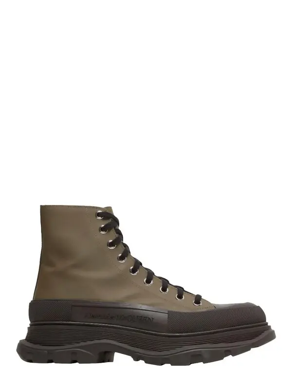 Alexander McQueen Tread Slick Boots - Green
