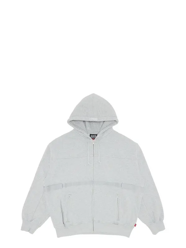 Supreme X Martithé + François Girbaud Zip Up Hooded Sweatshirt - Grey