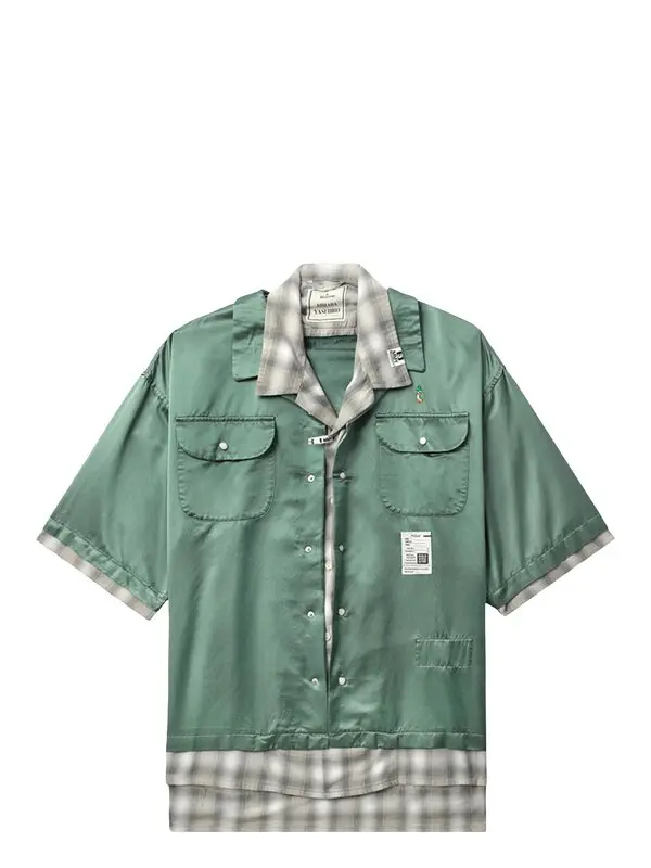 Mihara Yasuhiro Double Layered Shirt - Green