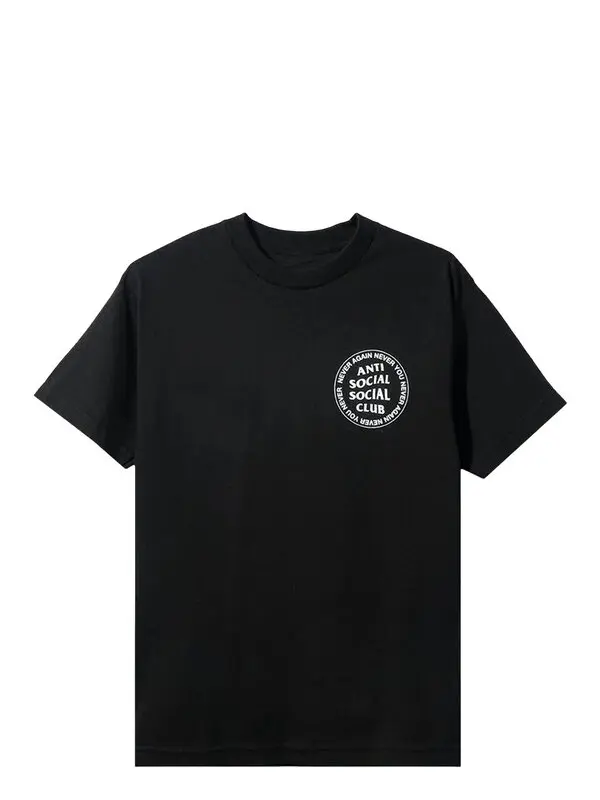 ANTI SOCIAL SOCIAL CLUB Never Again Tee - Black