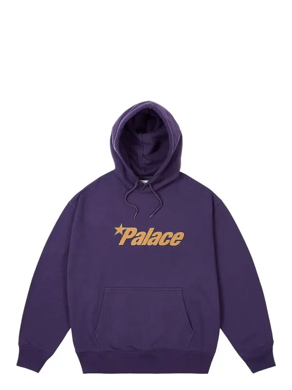 PALACE Star Hood - Purple