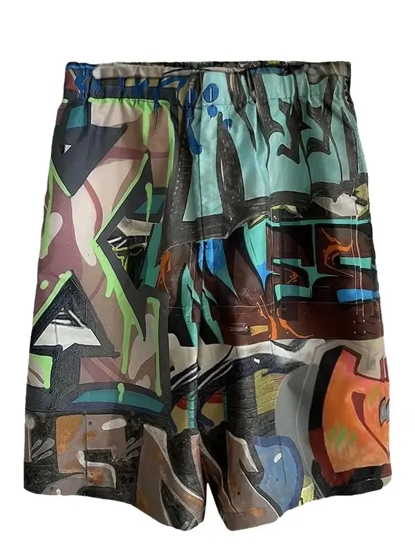 Off-White Allover Lounge Shorts - Multicolor