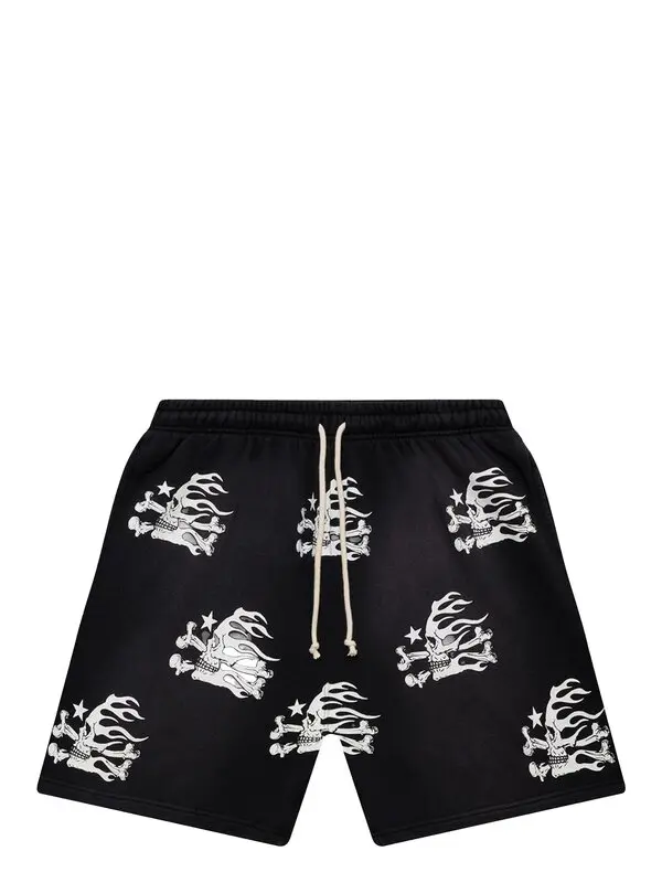 HELLSTAR Skull Shorts - Black