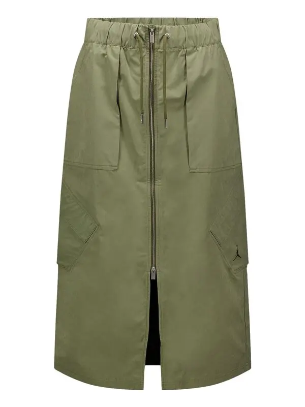 JORDAN Midi Skirt - Green