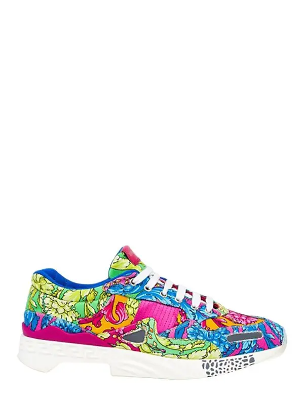 Versace Achilles 'fluo Barocco' Sneakers - Multicolor
