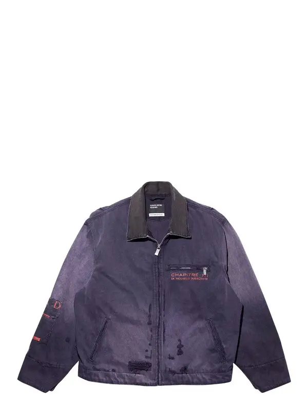 Enfants Riches Déprimés Chapitre Xxi Moleskin Work Jacket - Purple