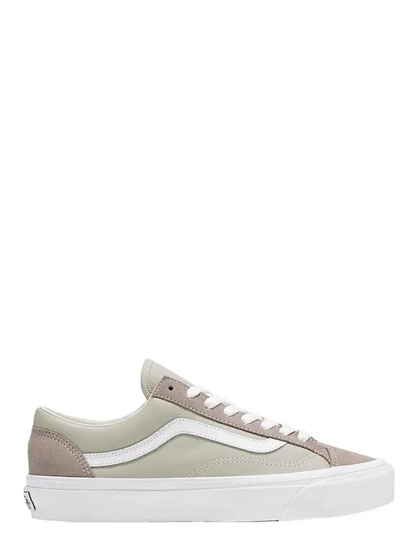 VANS Old Skool Premium Leather Sneakers - Grey