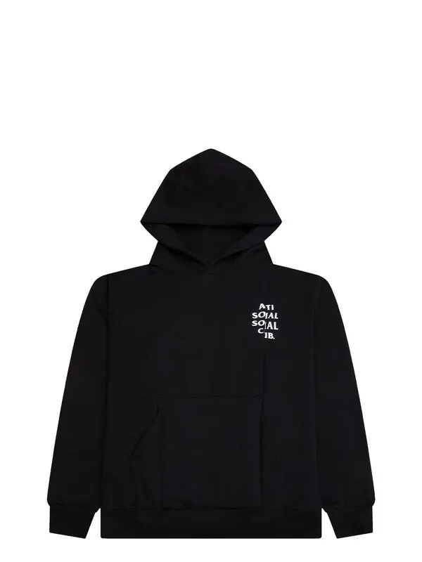 ANTI SOCIAL SOCIAL CLUB Sliced Mind Games Hoodie - Black