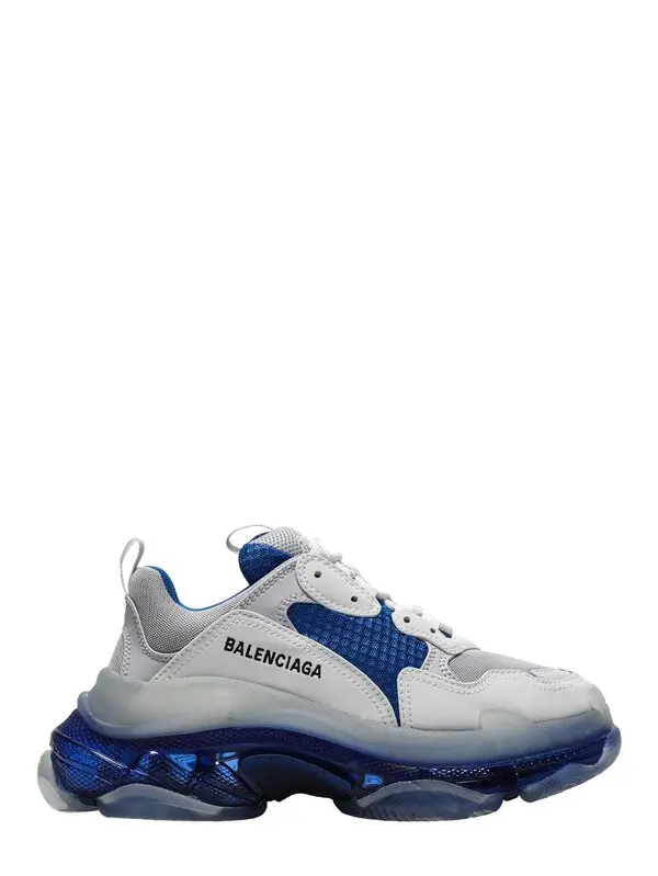 Balenciaga Triple S Clear Sole Sneakers - White