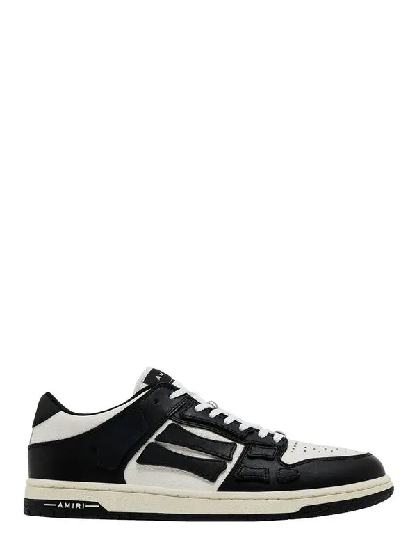 Amiri Skel Top Low Sneakers - Black